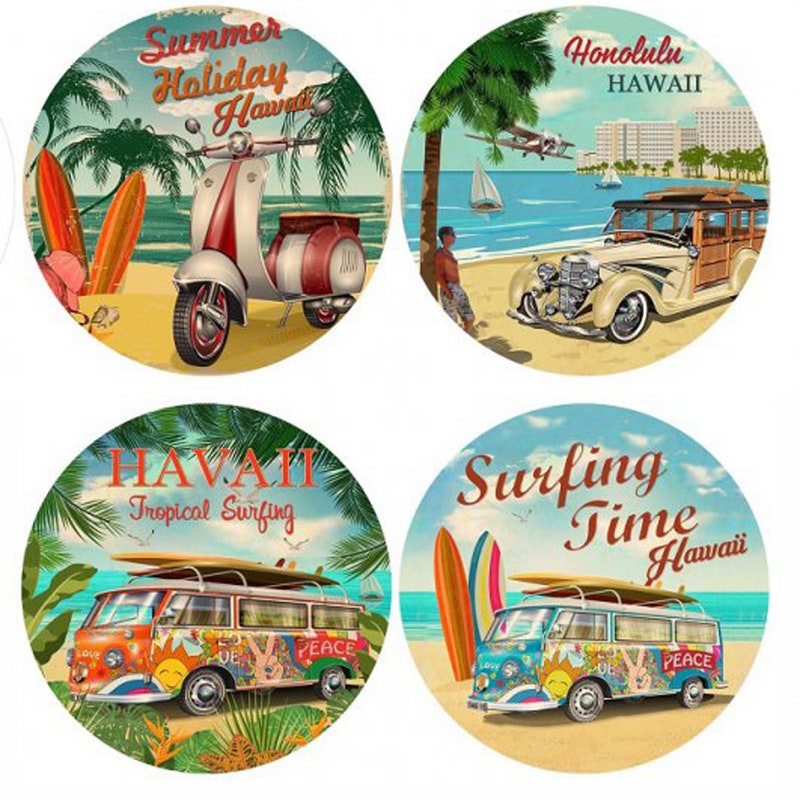 Hawaii Coasters - Etsy