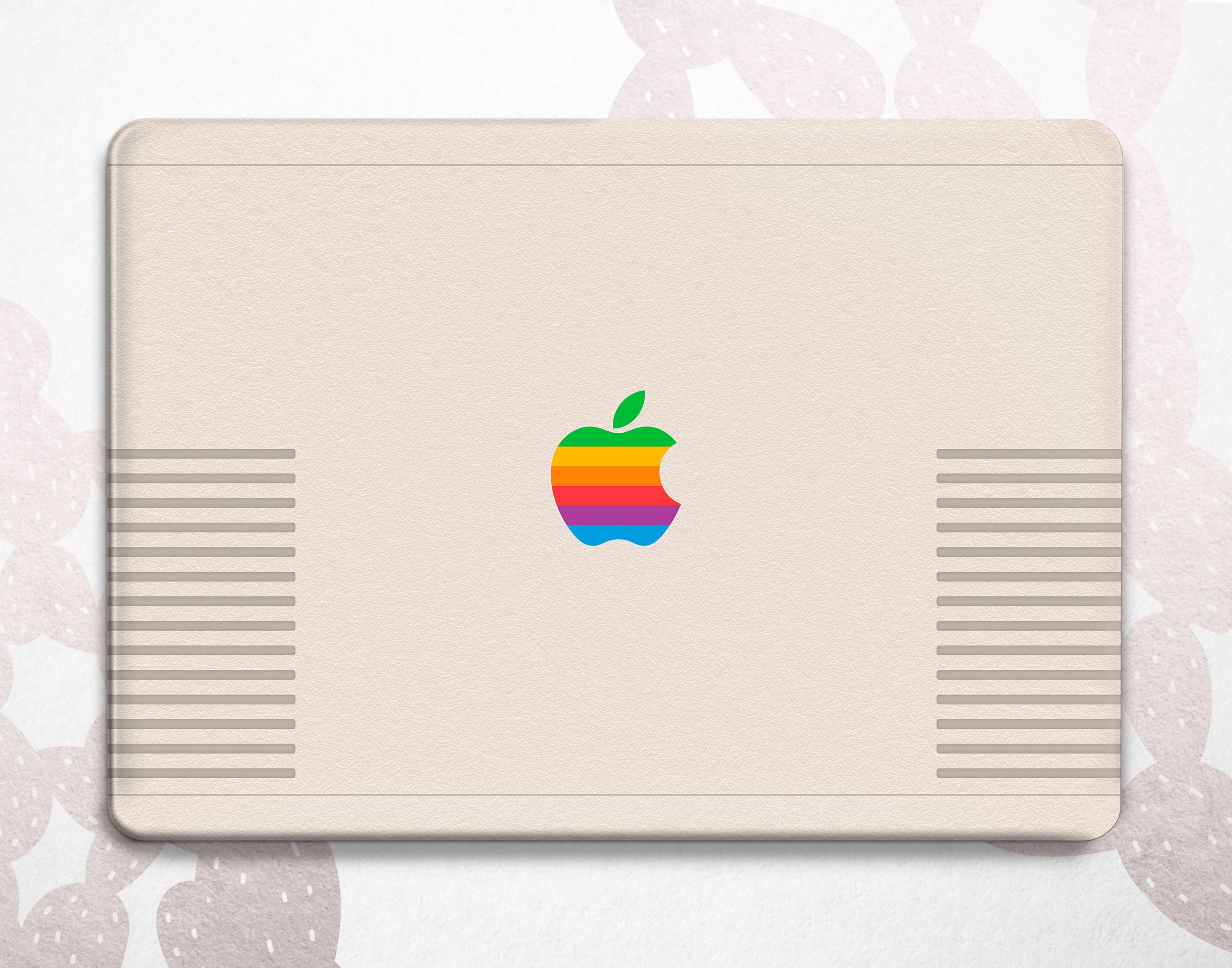 Apple Rainbow Logo Macbook Case - Etsy