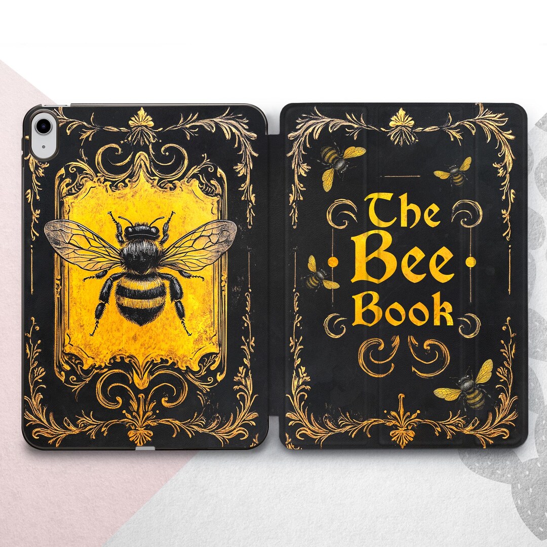 The Bee Book iPad Case, Honeycomb Insect Cover - Etsy