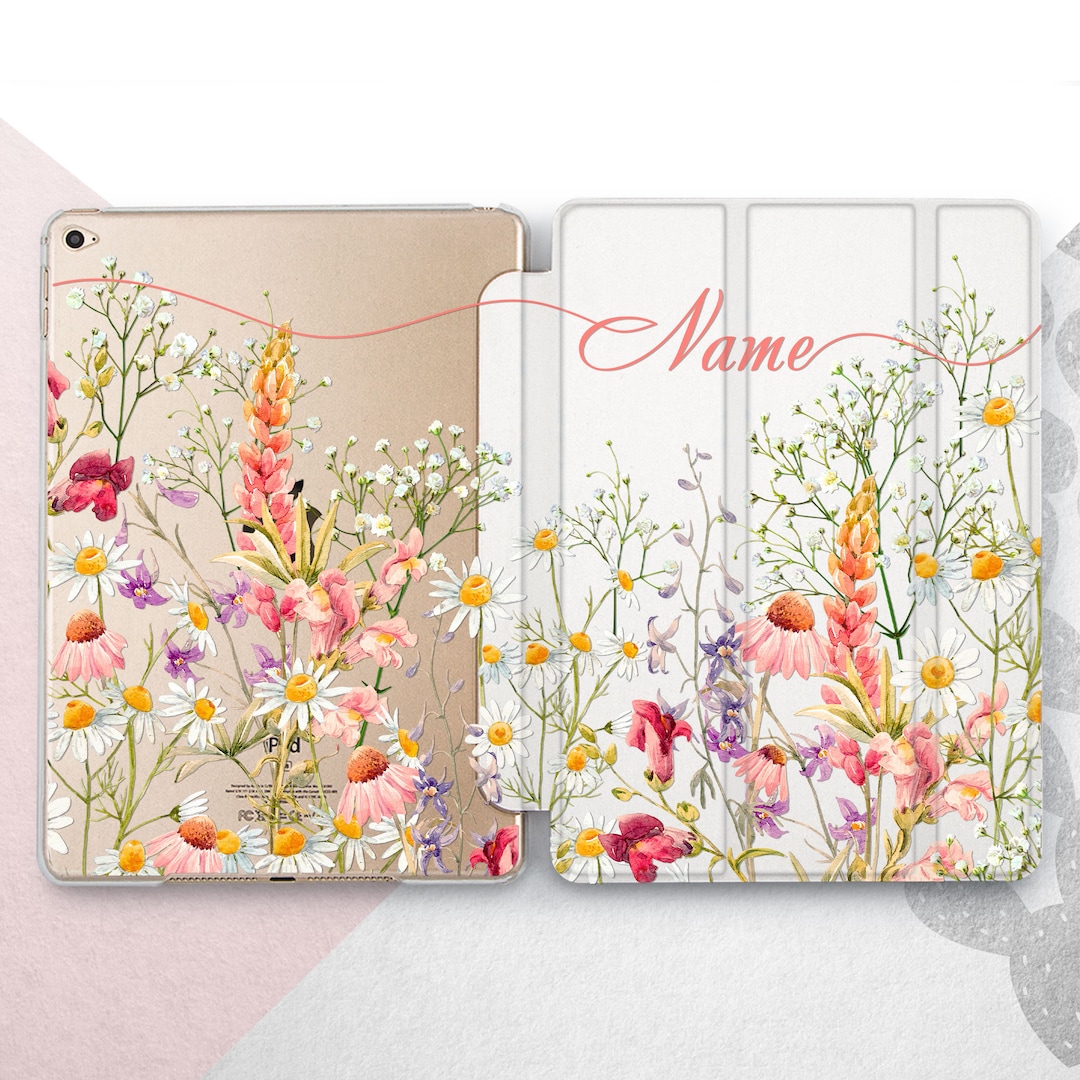 Wildflower iPad Case: Floral Summer iPad Cover - Etsy