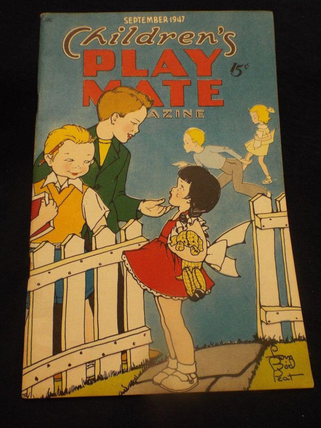 Vintage Children's Playmate Magazine Vol. 19 No. 4 September Children's ...
