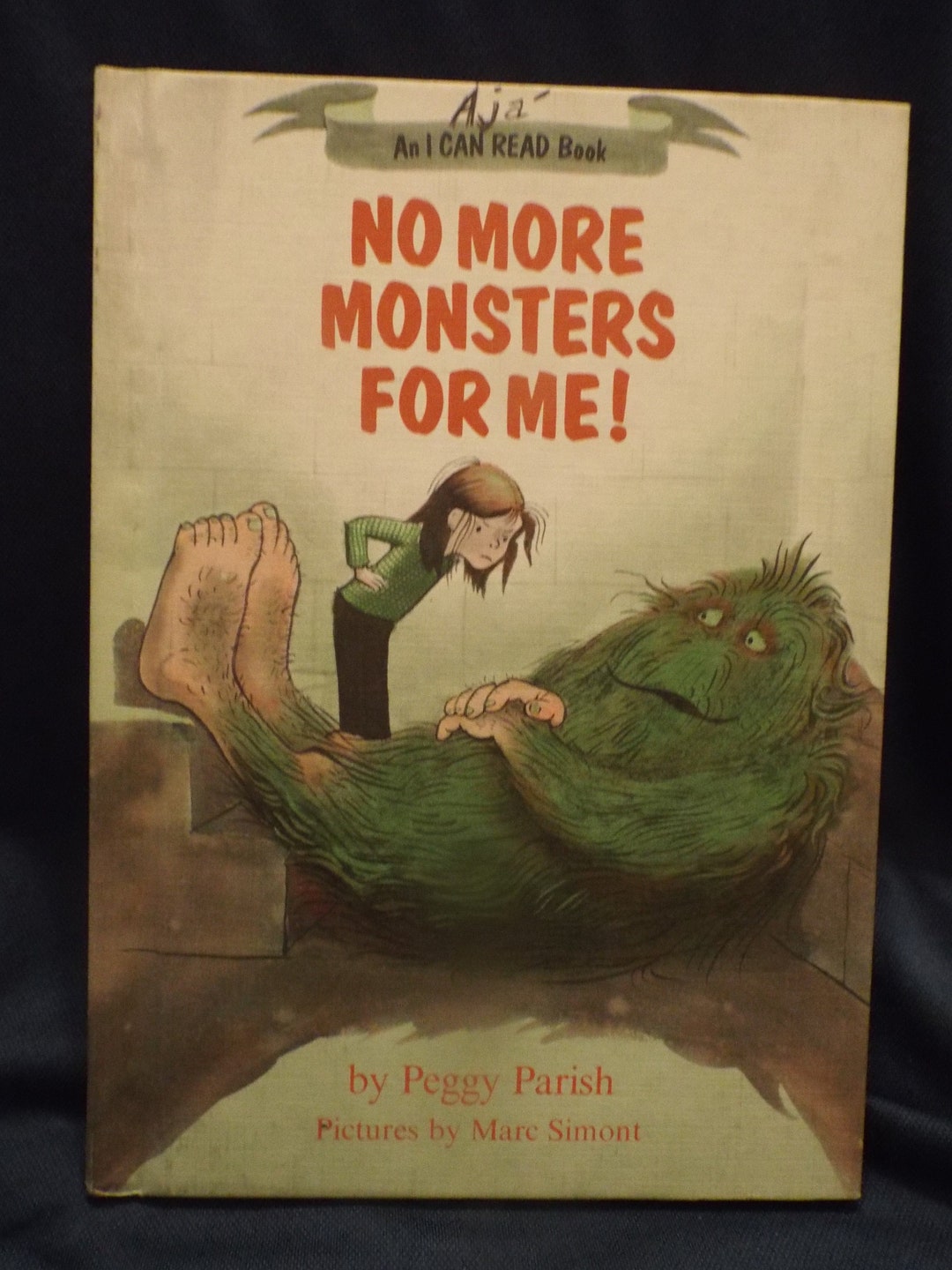 Vintage 1981 No More Monsters for Me!, an I Can Read H/C Book by Syd ...