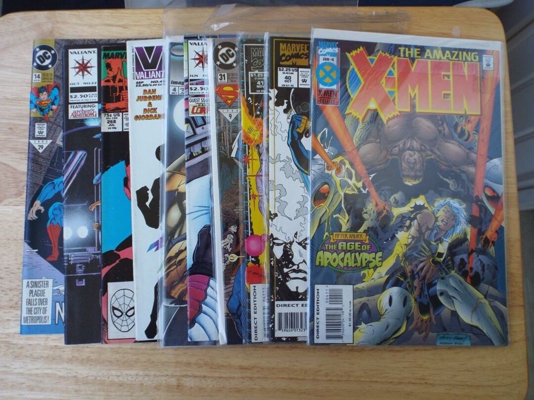 10 Different Comic Books 1980's 90's All Like New - Etsy