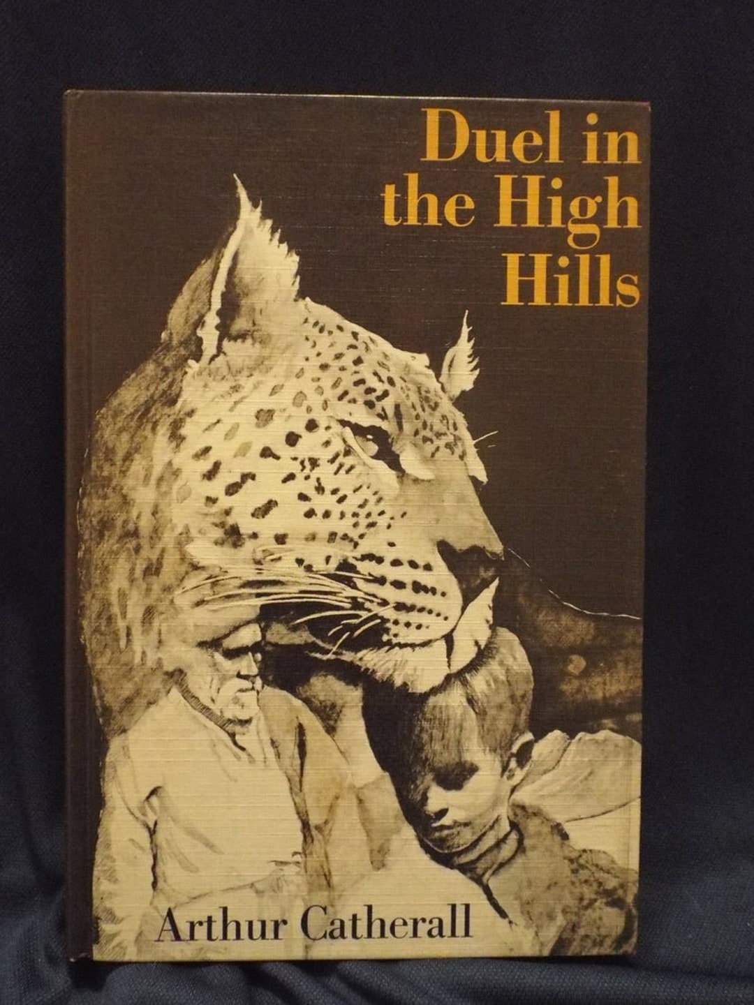 Vintage 1969 Duel in the High Hills, H/C Book by Arthur Catherall - Etsy