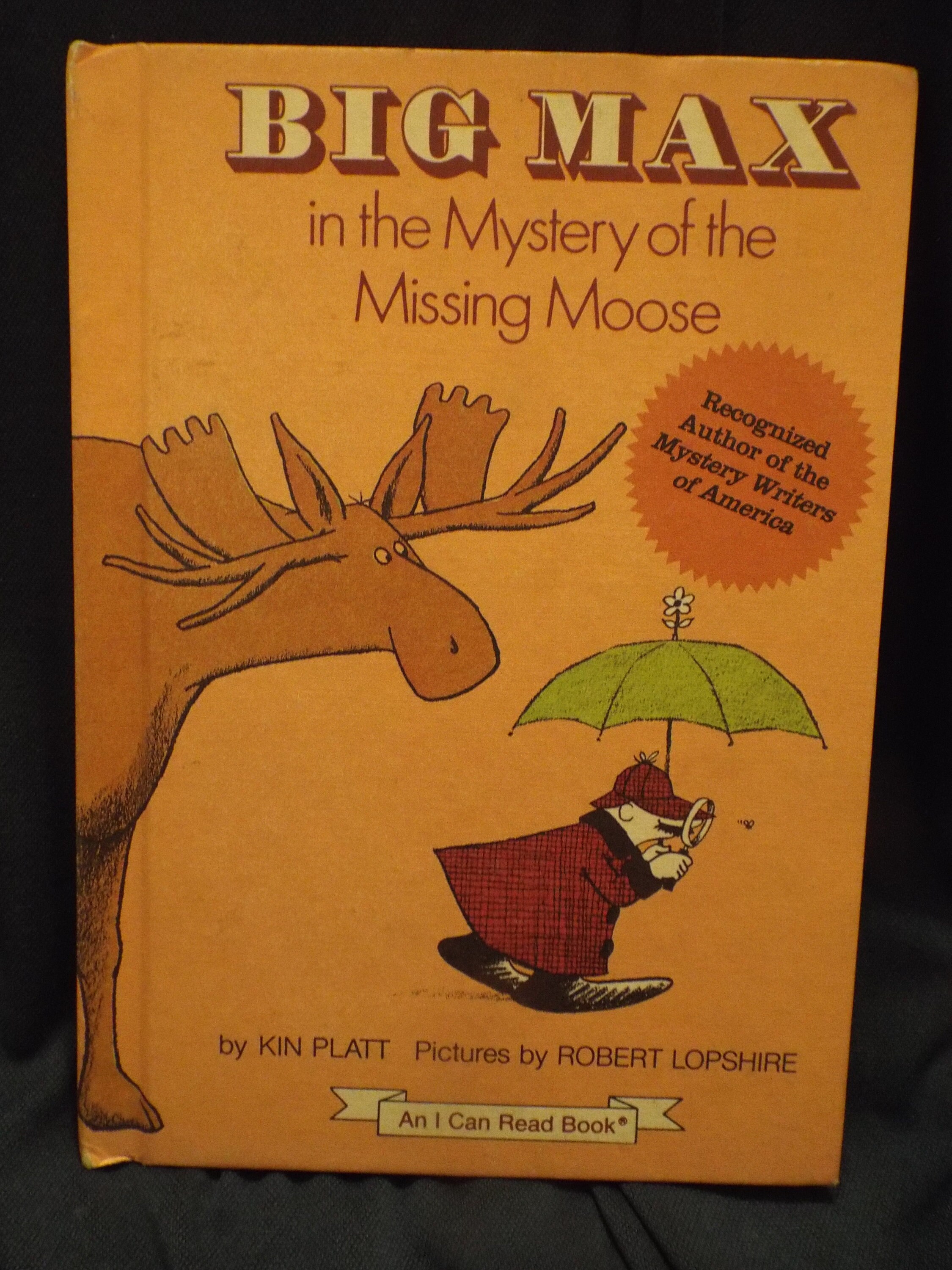 BIG MAX in the Mysery of the Missing Moose A Vintage 1977 | Etsy