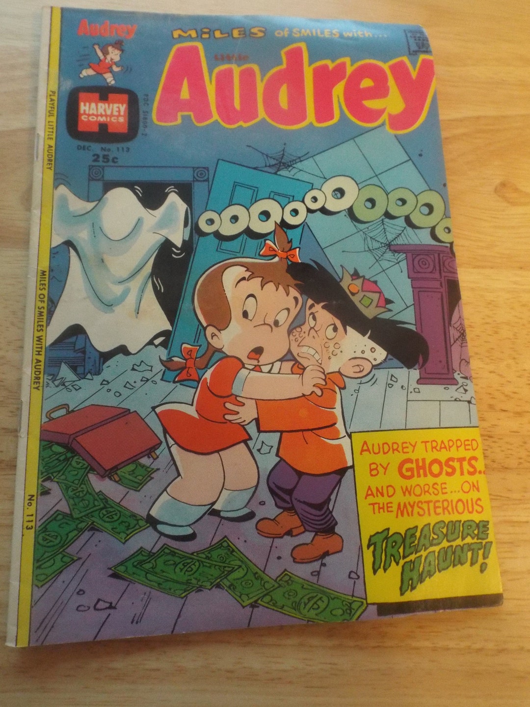 Vintage 1974 Playful Little Audrey #113 Harvey Comic Book (halloween ...