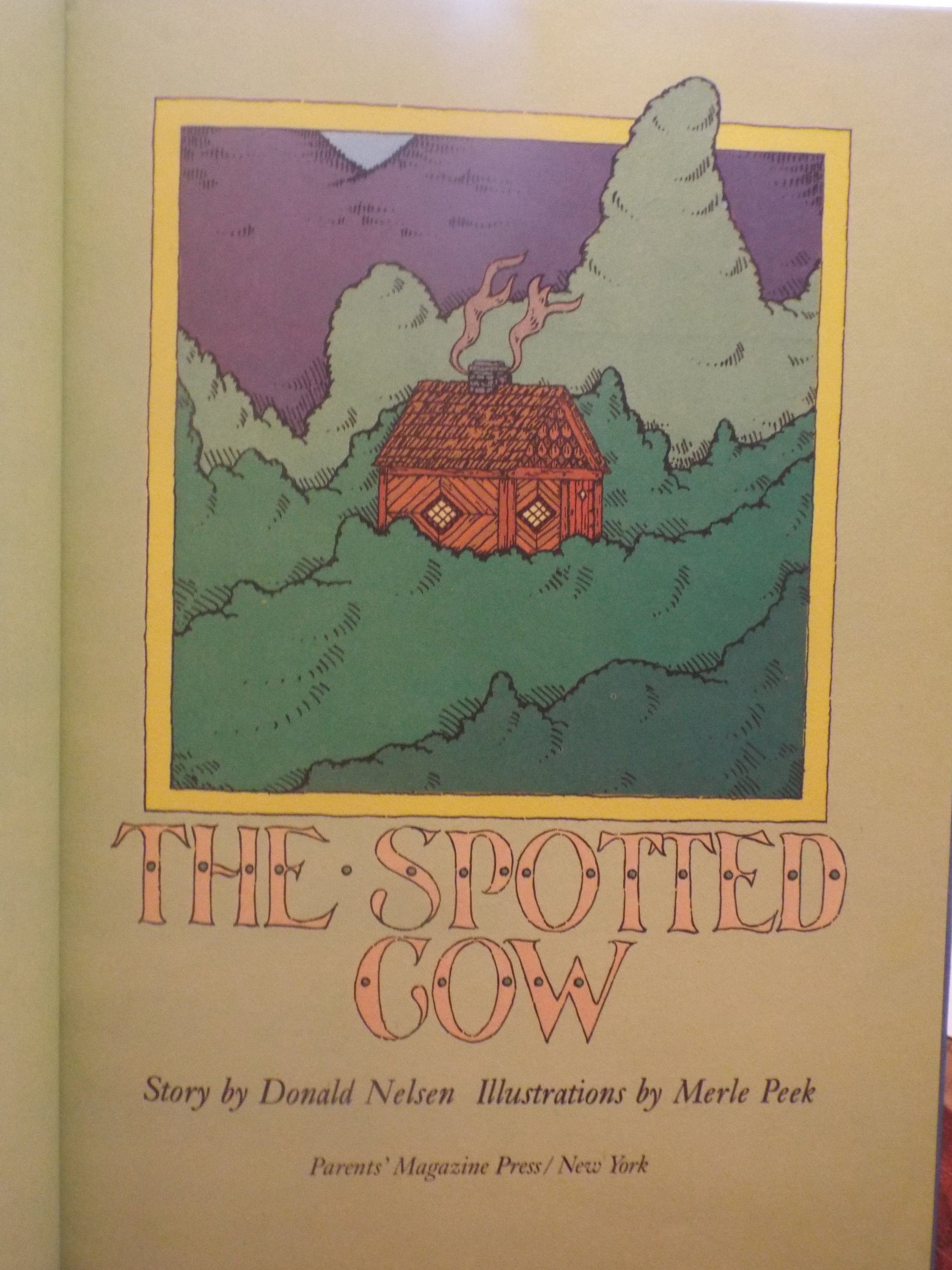 Vintage 1973 the Spotted Cow Parent's Magazine H/C Book by - Etsy