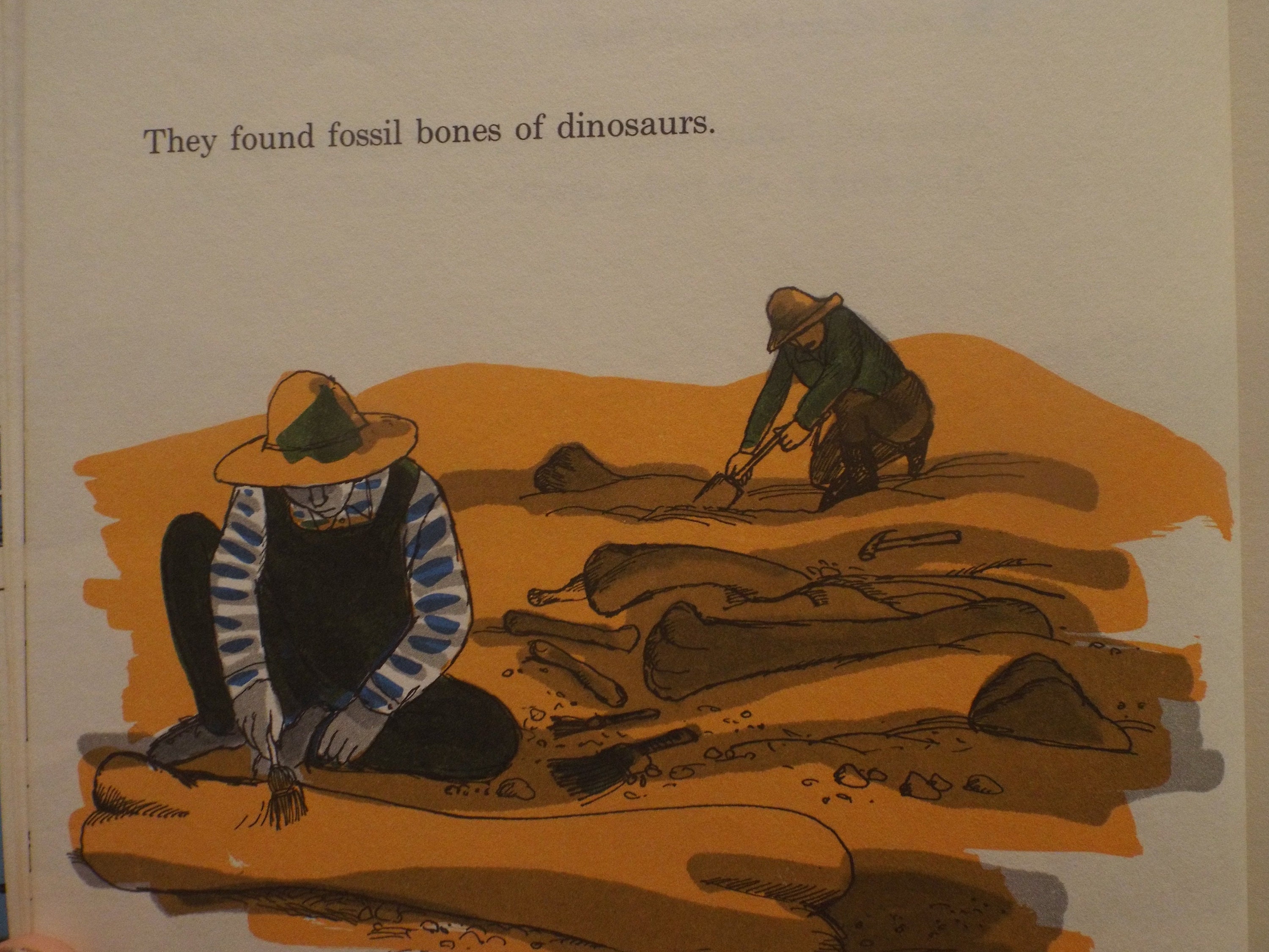 Vintage My Visit to the Dinosaurs Let's Read-and-find-out Science H/C ...