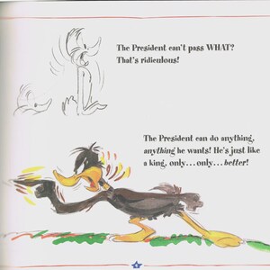 Vintage 1997 Daffy Duck for President, H/C Book by Chuck Jones - Etsy