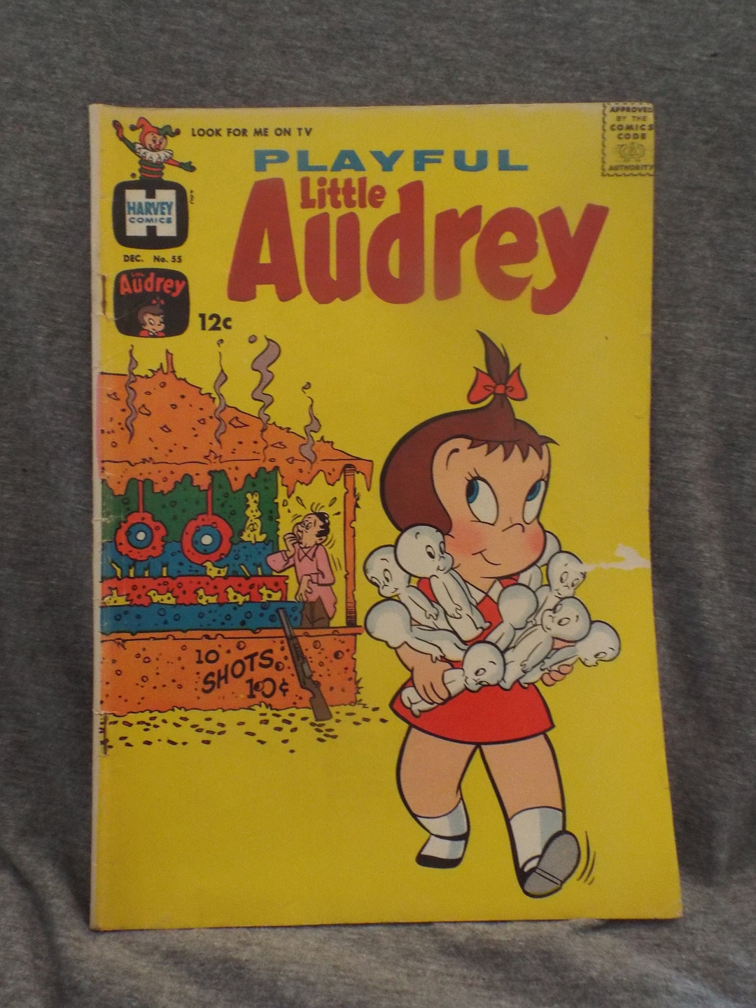 1964 Playful Little Audrey #55 Harvey Comic Book (SOLID COPY) - Etsy