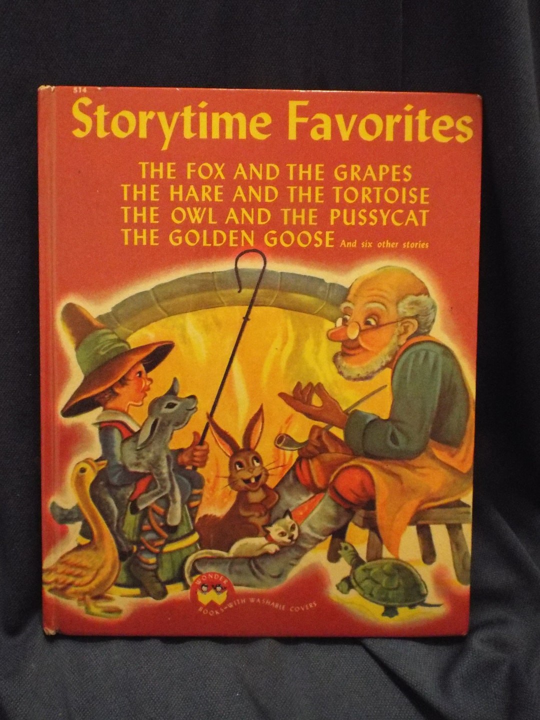 Vintage 1947 Children's Book Story-time Favorites, A Wonder Story Book ...