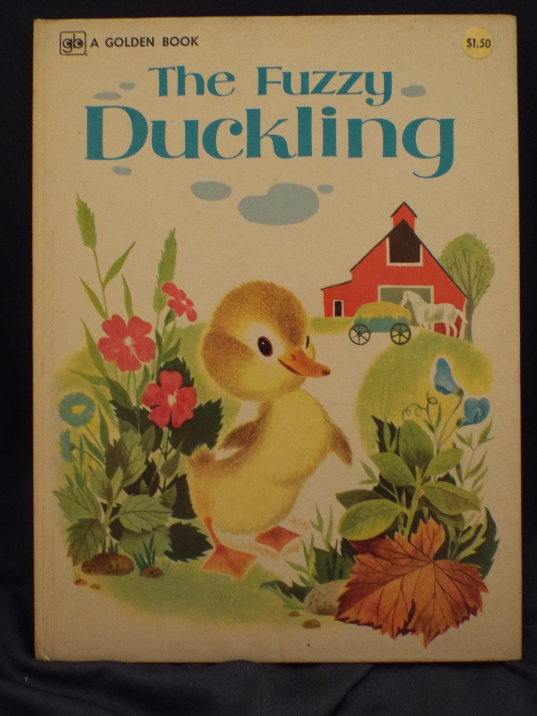 1975 the Fuzzy Duckling, H/C Vintage Book by Jane Werner - Etsy