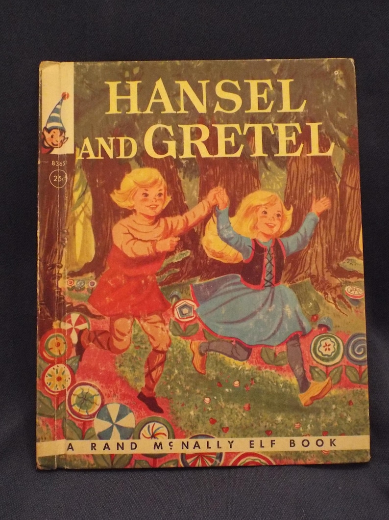 1960 Hansel and Gretel, H/C Rand Mcnally Elf Book by Kay Lovelace Smith ...