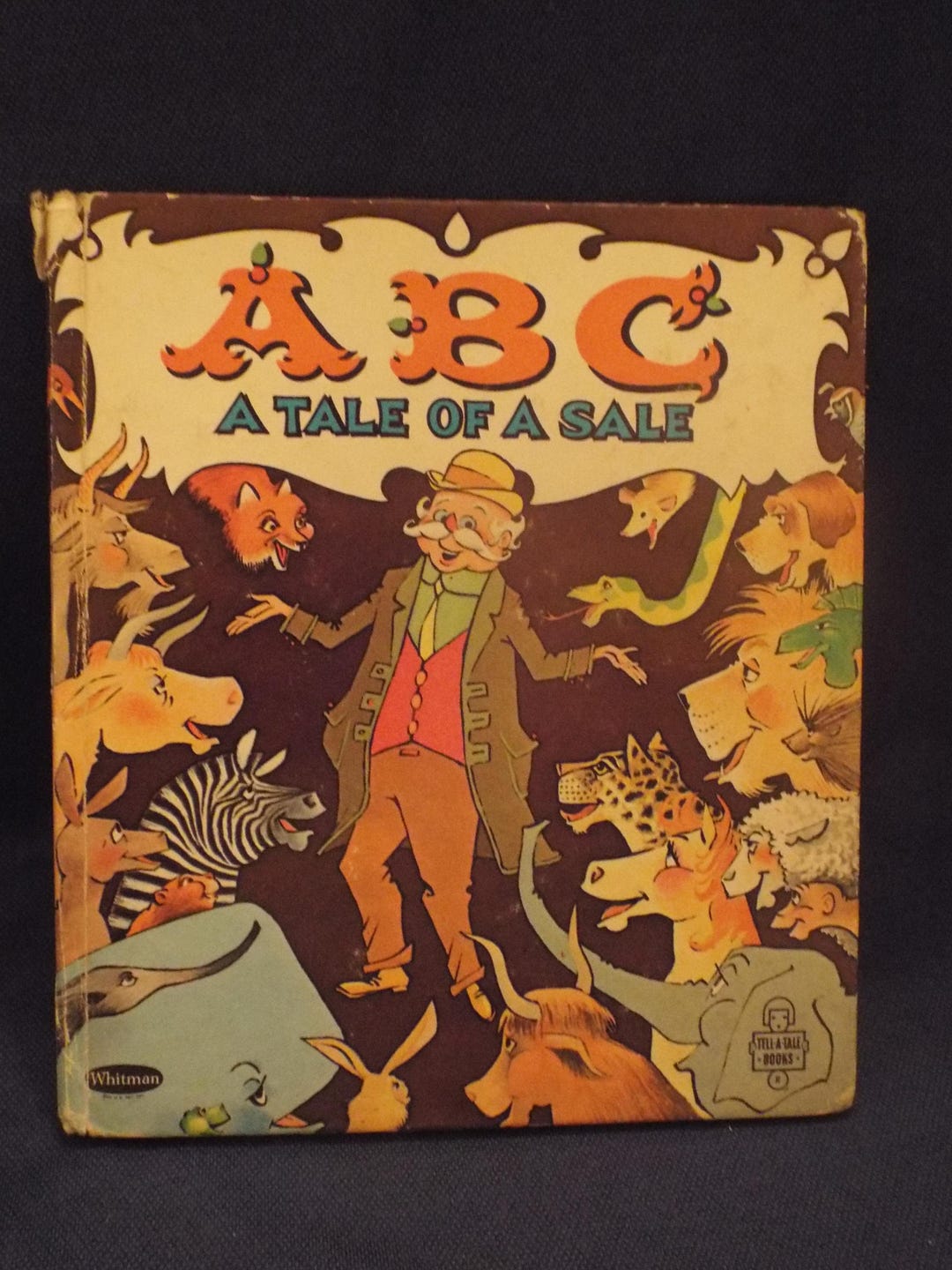 1966 ABC A Tale of a Sale, A Whitman Tell-tale Book Vintage Children’s ...