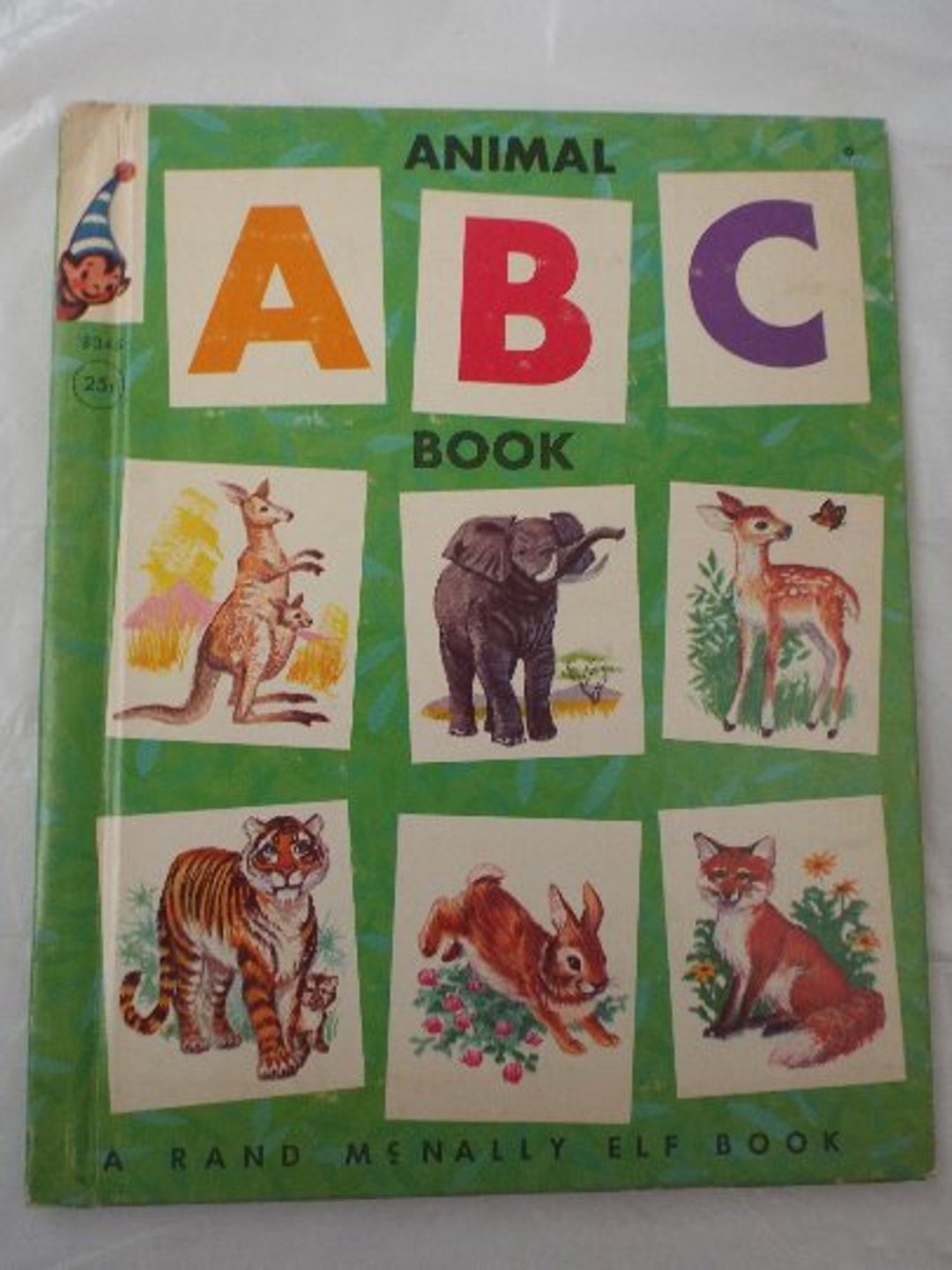 1964 Animal ABC Book, A Rand Mcnally Elf Book Vintage Children’s Book ...
