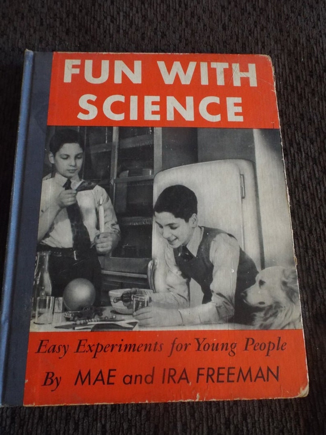 1943 Fun With Science, A Hardcover Book Vintage Children’s Book - Etsy