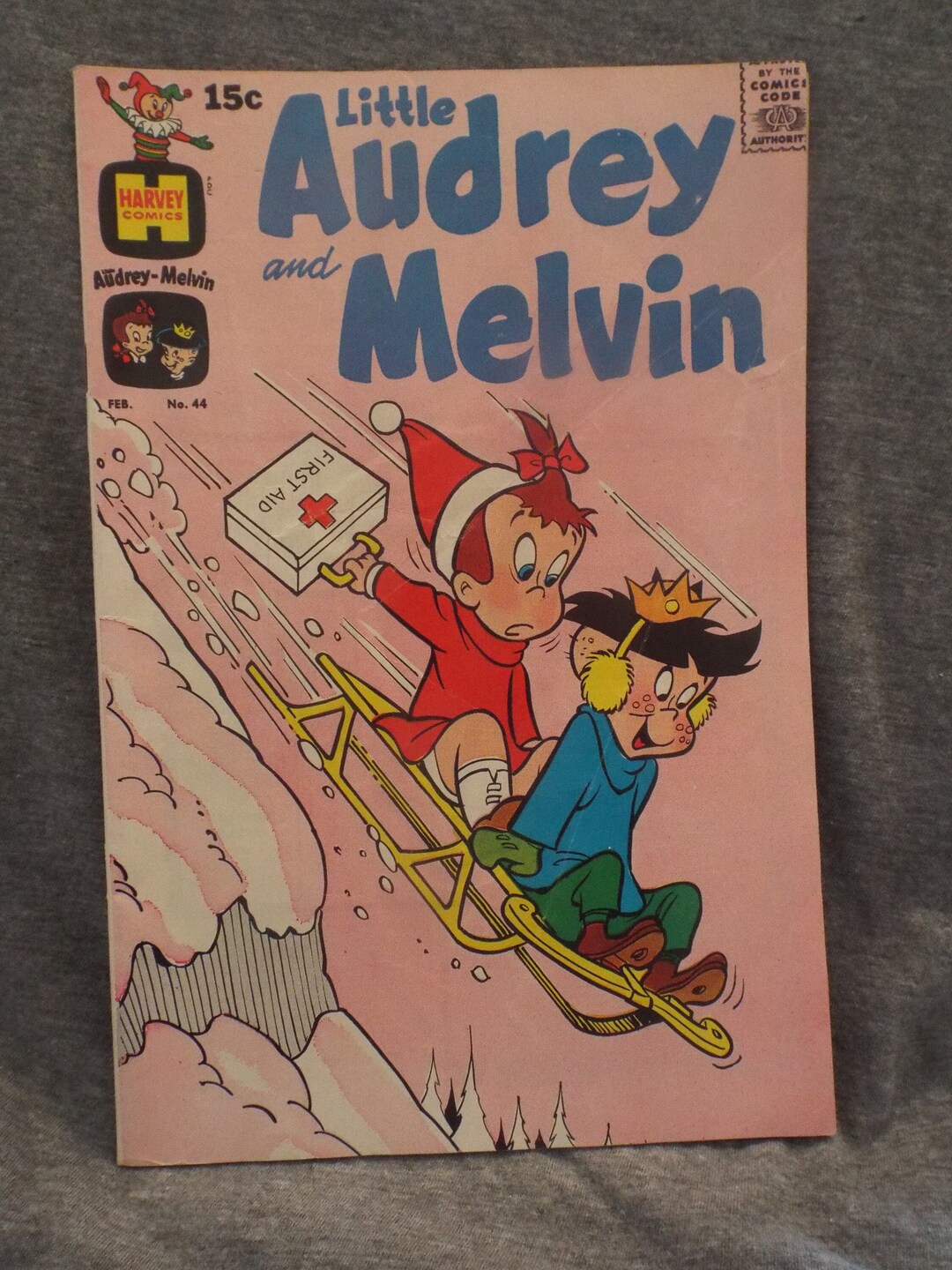 1970 Little Audrey and Melvin #44 Harvey Comic Book (SOLID COPY) - Etsy