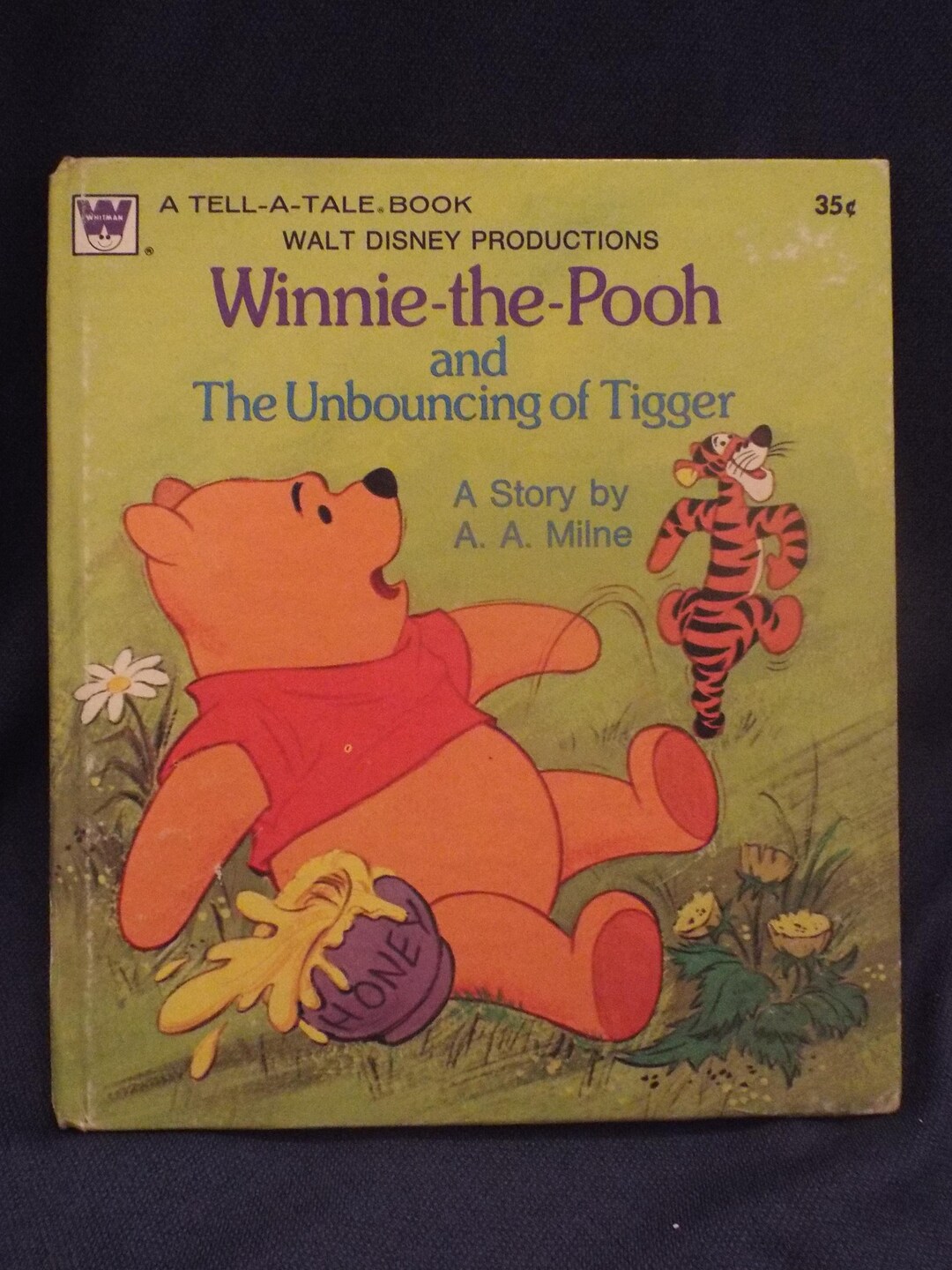 Vintage 1974 Winnie the Pooh and the Unbouncing of Tigger, Whitman H/C ...