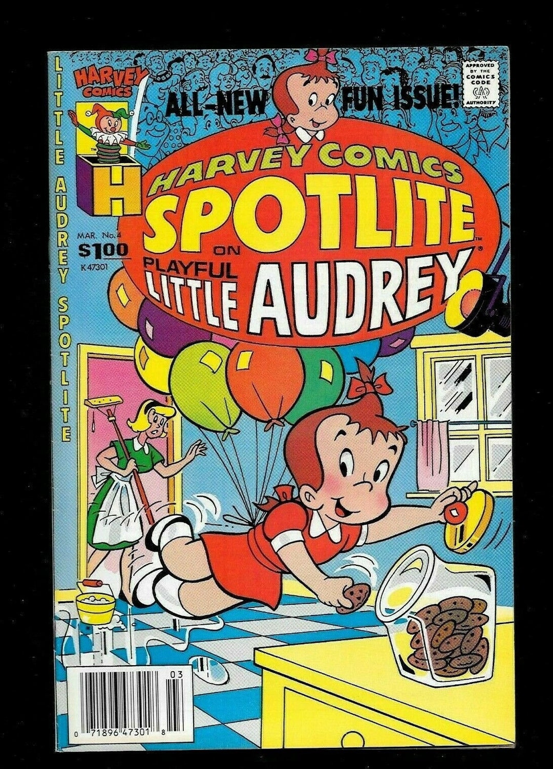 1983 Spotlite Playful Little Audrey #4 Harvey Comics (SOLID COPY) - Etsy