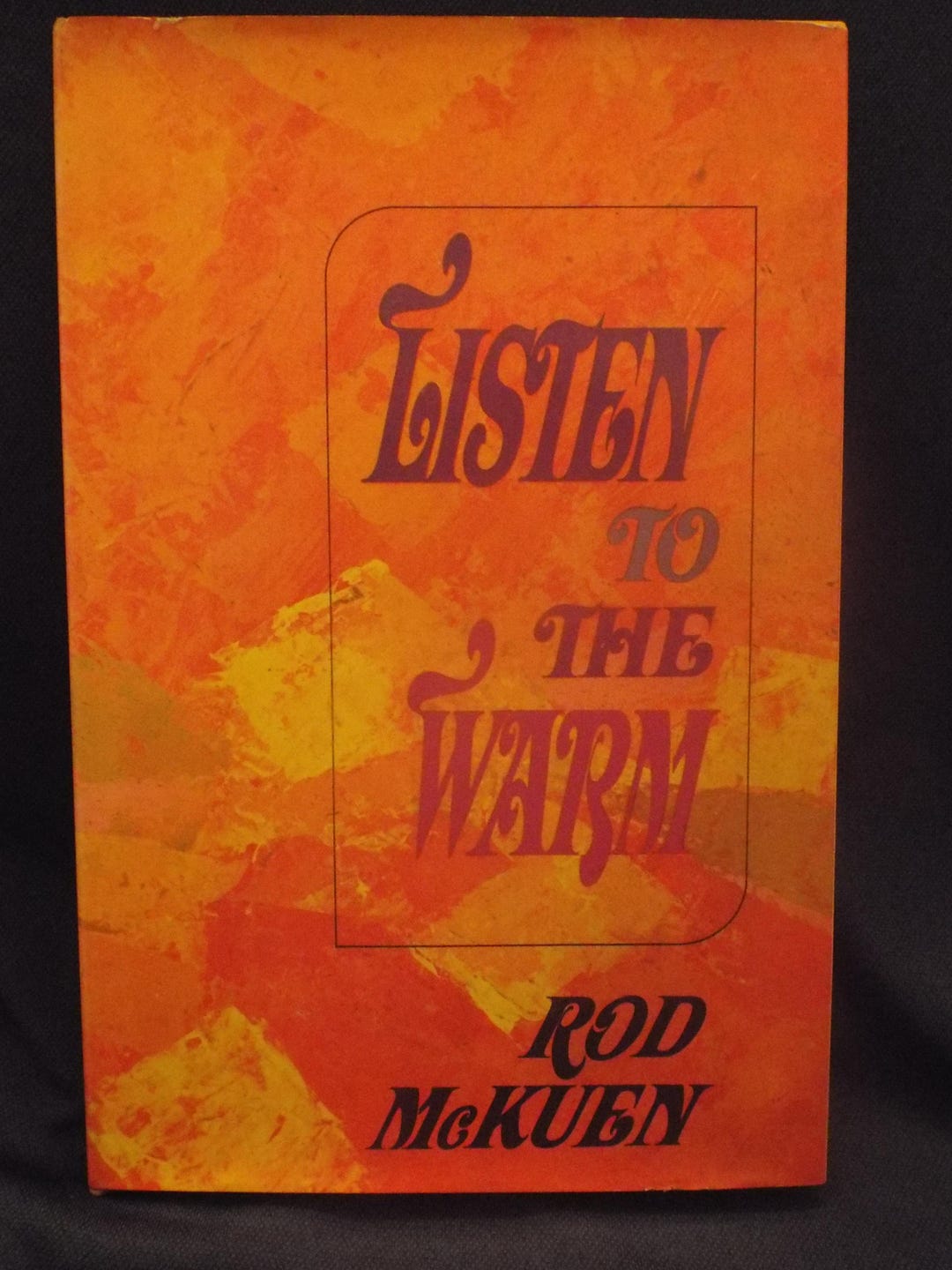 Vintage 1967 Listen to the Warm, Autobiographical and Lyrical Poetry, H ...