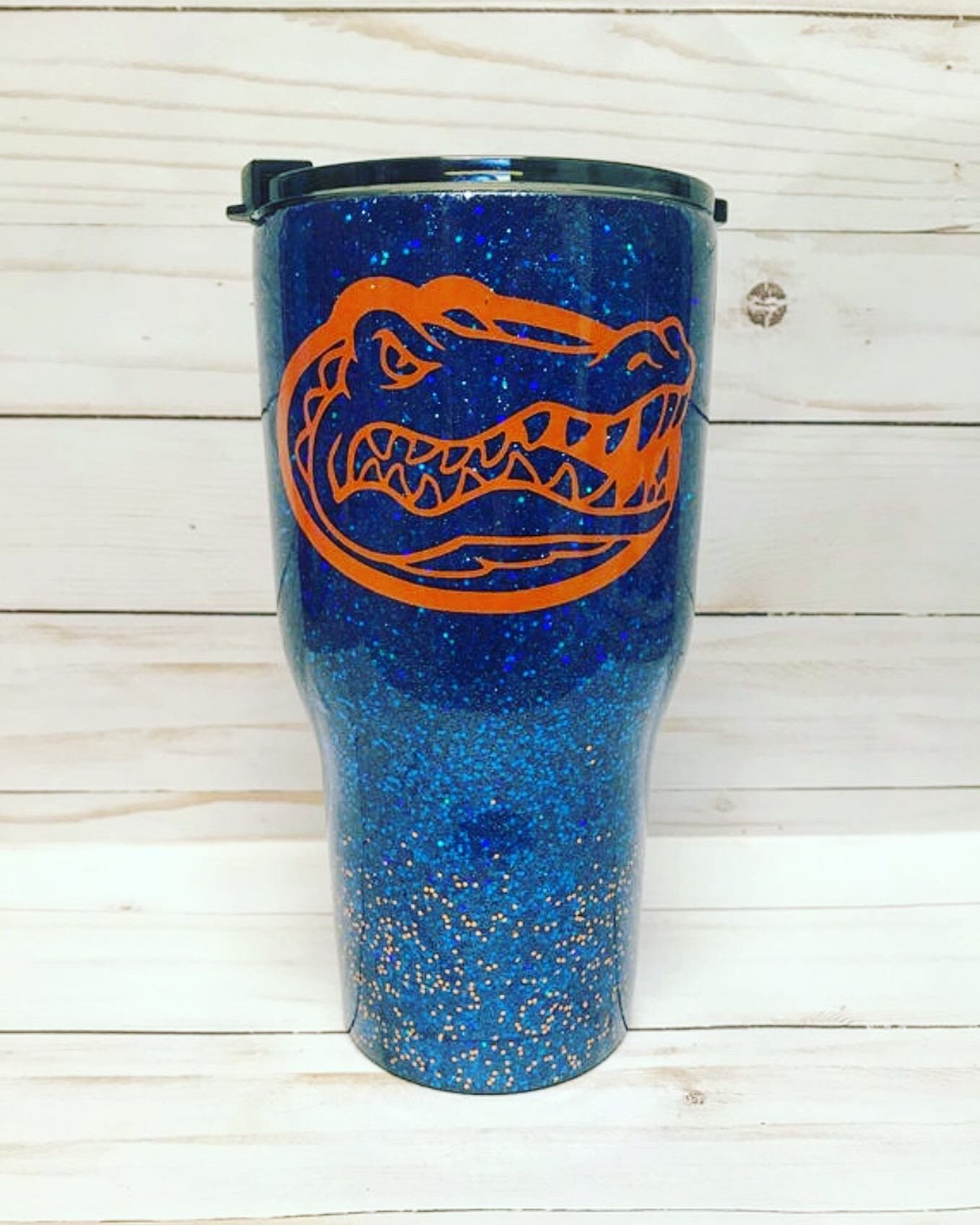 Florida Gator Glitter Tumbler | Etsy