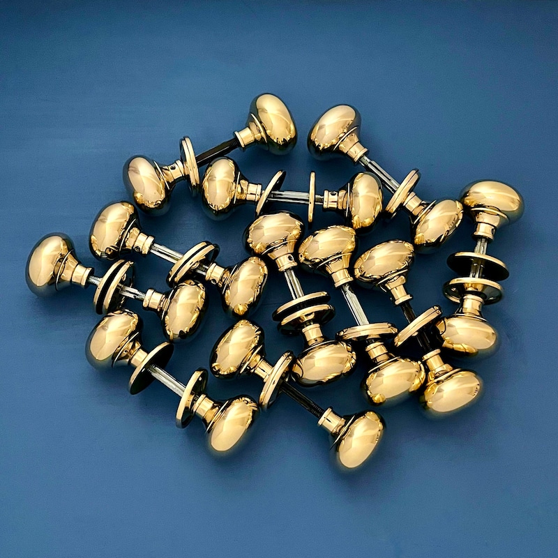 Antique Brass Door Furniture - Etsy