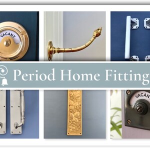 Vacant Engaged Brass Lock Bolt Vintage Style Indicator - Etsy