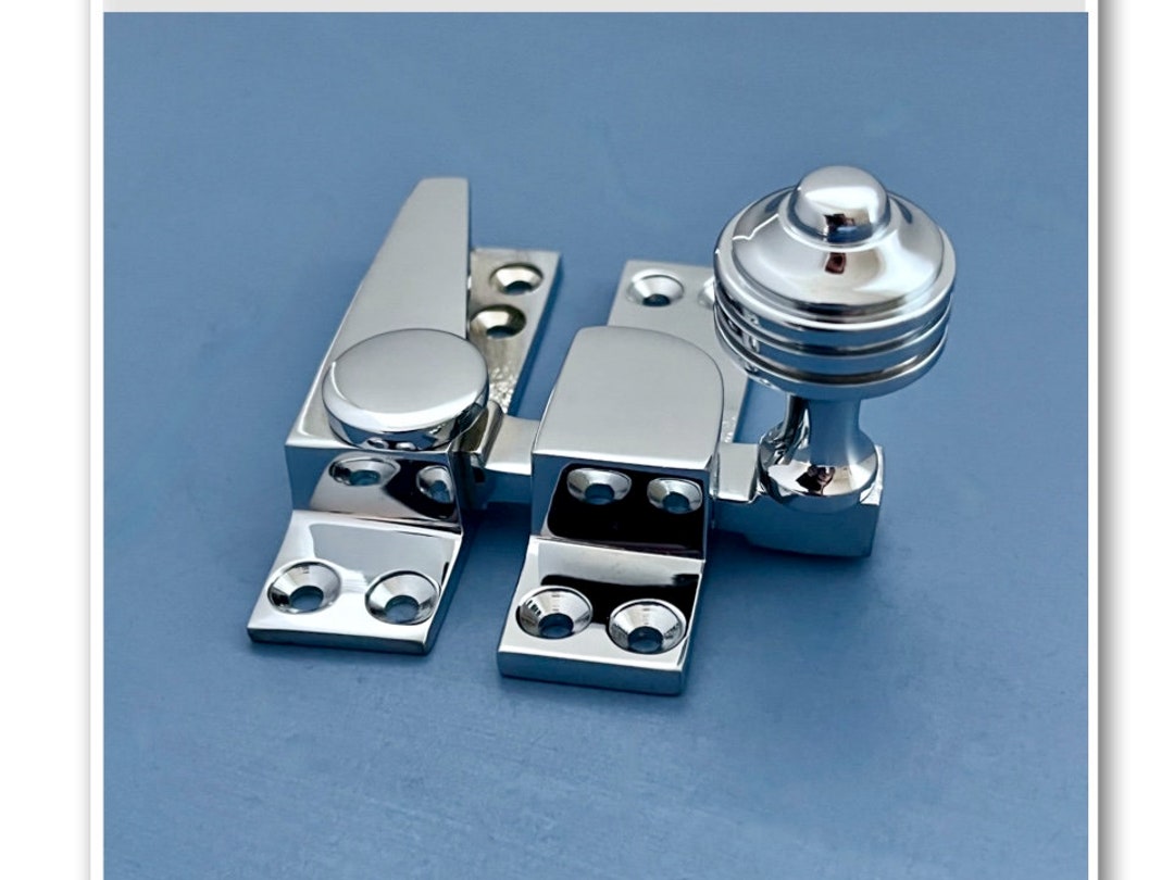 Chrome Victorian Style Sash Window Locks Catches Fasteners - Etsy