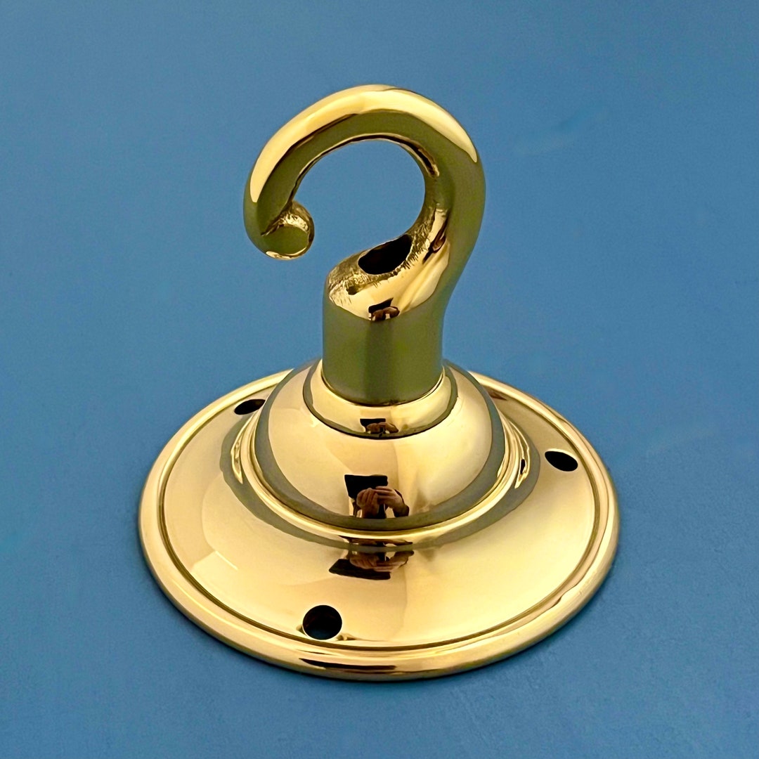 Cast Brass Ceiling Hook Lamp Chandelier Light Wall Hanging Chain ...