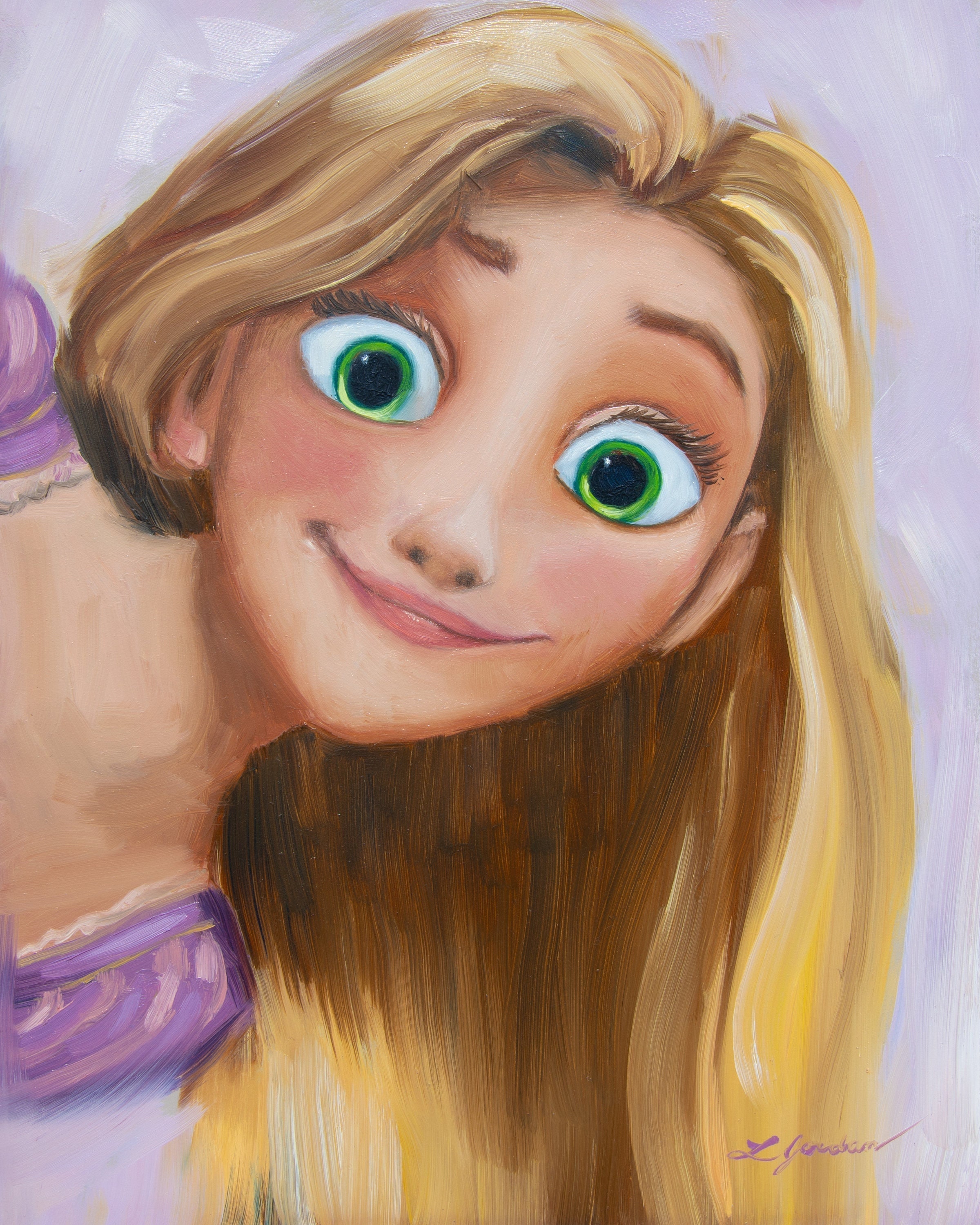 Drawings Of Rapunzel From Tangled