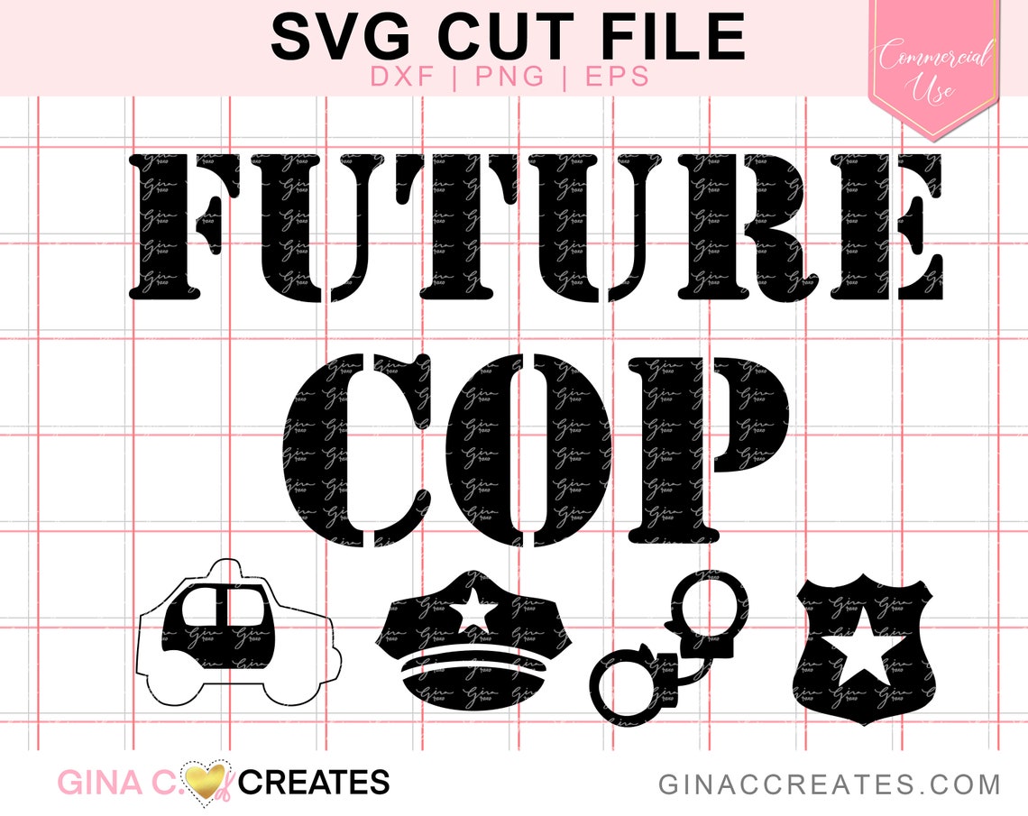 Future Cop Svg Cut File Police SVG - Etsy