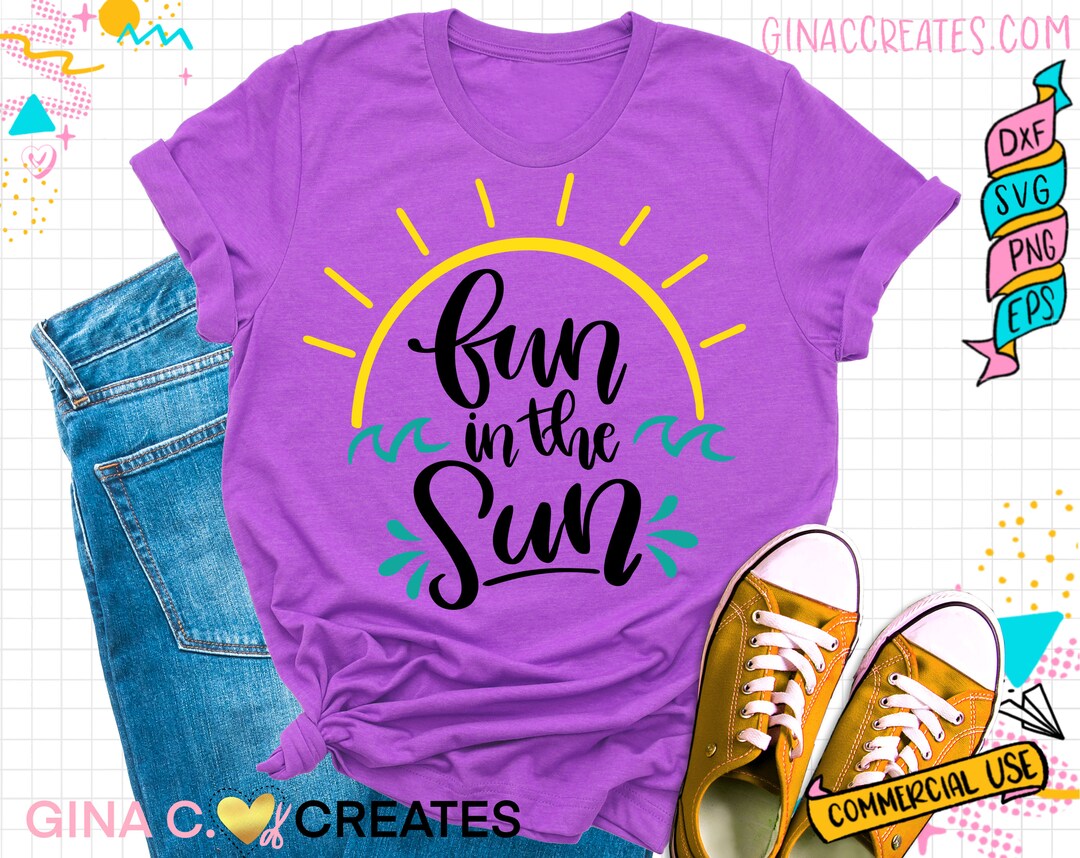 Fun in the Sun SVG Cut File, Summer Svg - Etsy