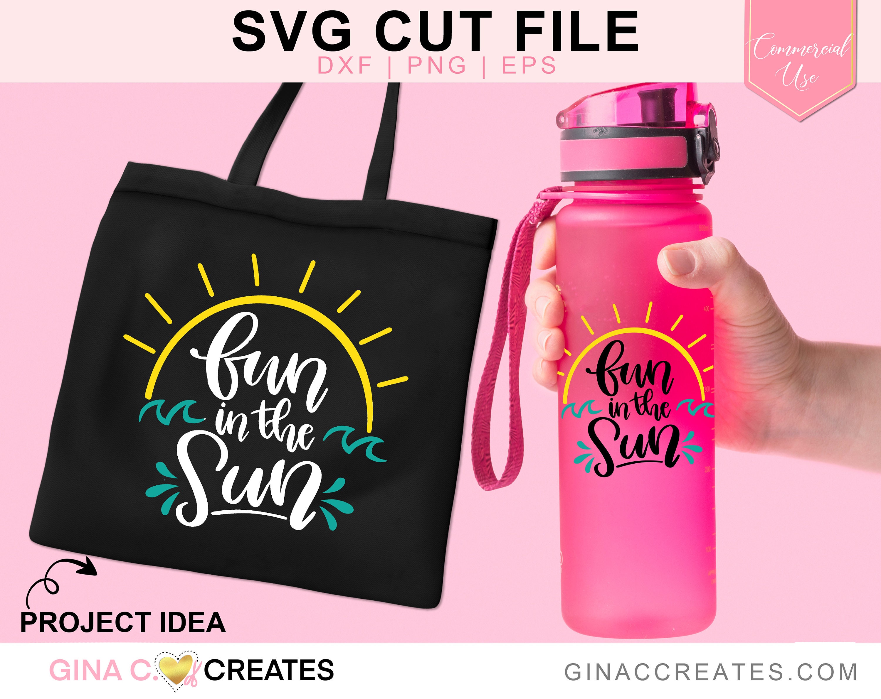 Fun in the Sun SVG Cut File, Summer Svg - Etsy
