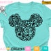 Flower Mouse Head SVG for Cricut, Floral SVG - Etsy
