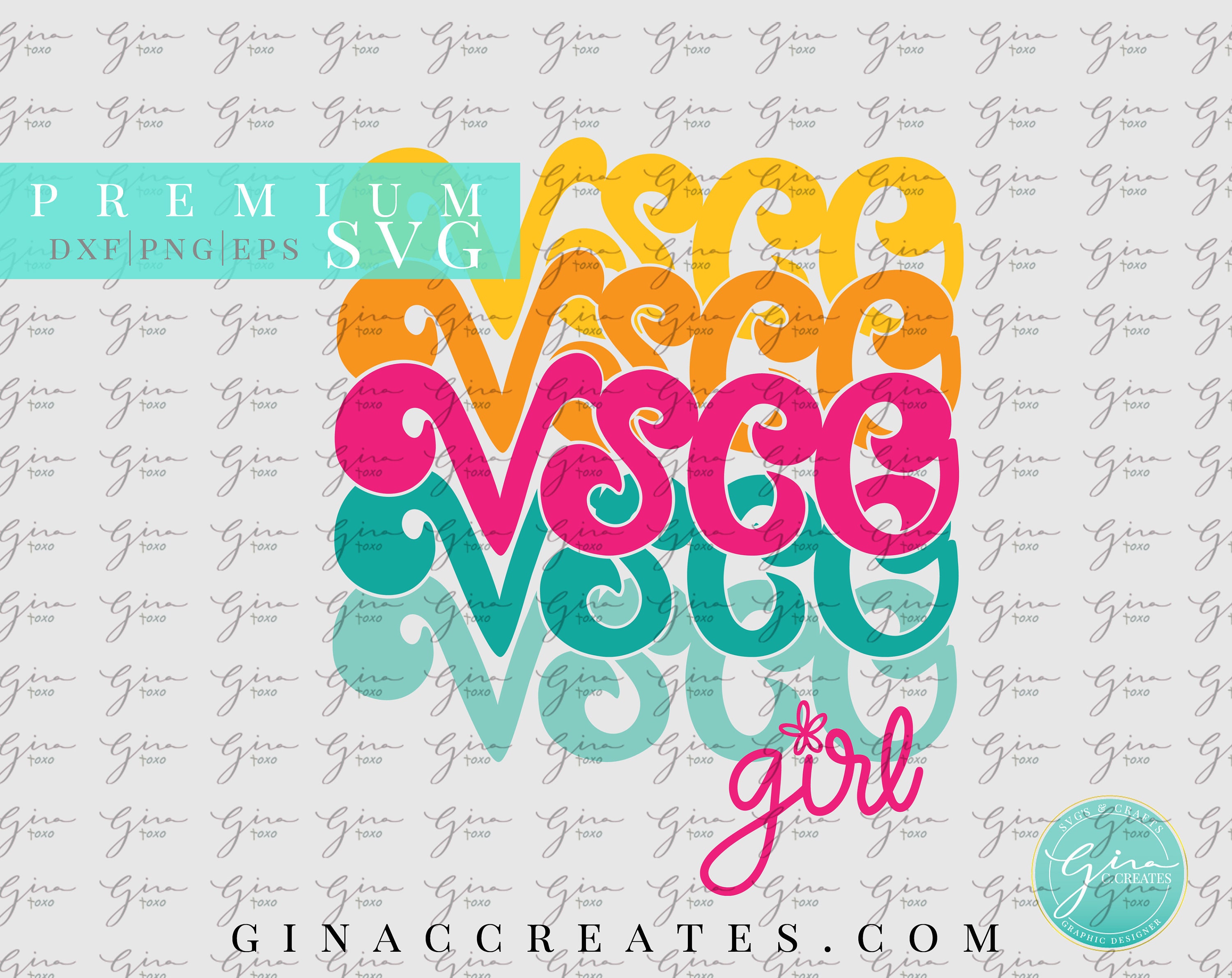 VSCO Girl SVG Bundle, SVCO 90's Trendy Girl Svg - Etsy