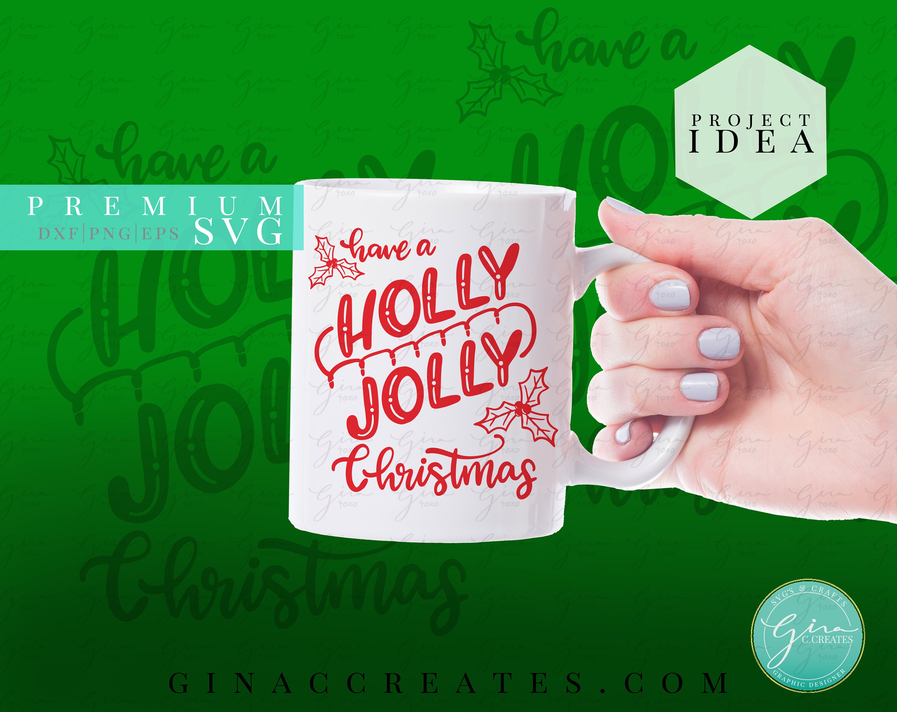 Have a Holly Jolly Christmas SVG Bundle Christmas SVG - Etsy