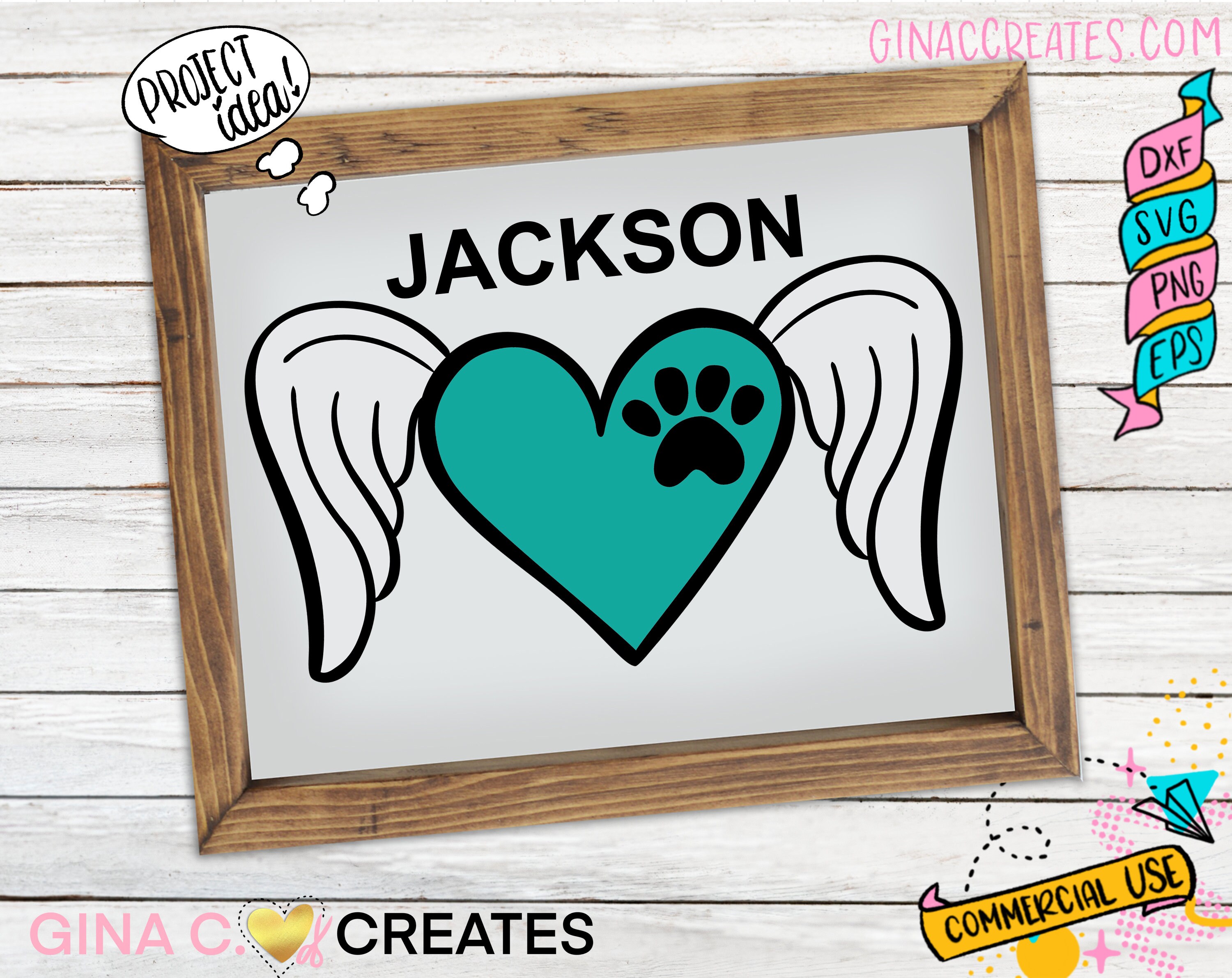 Pet Angel Wings Memorial SVG, Dog Memorial Svg, Cat Memorial Svg - Etsy