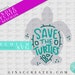 Save the Turtles SVG Cut File, Svg for 3.5 Inch Turtle Key Chain Blank ...