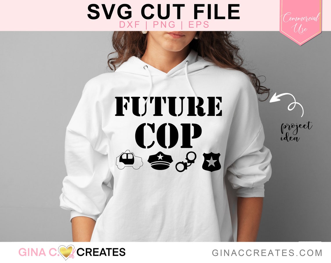 Future Cop Svg Cut File Police SVG - Etsy