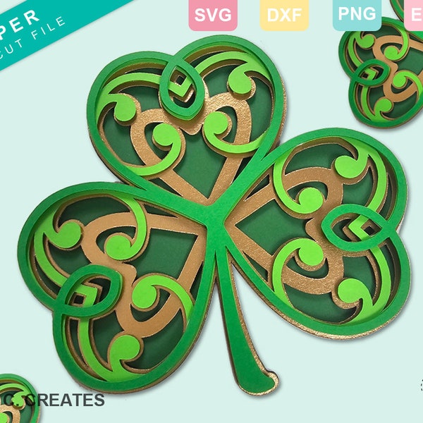 Shamrock Svg - Etsy
