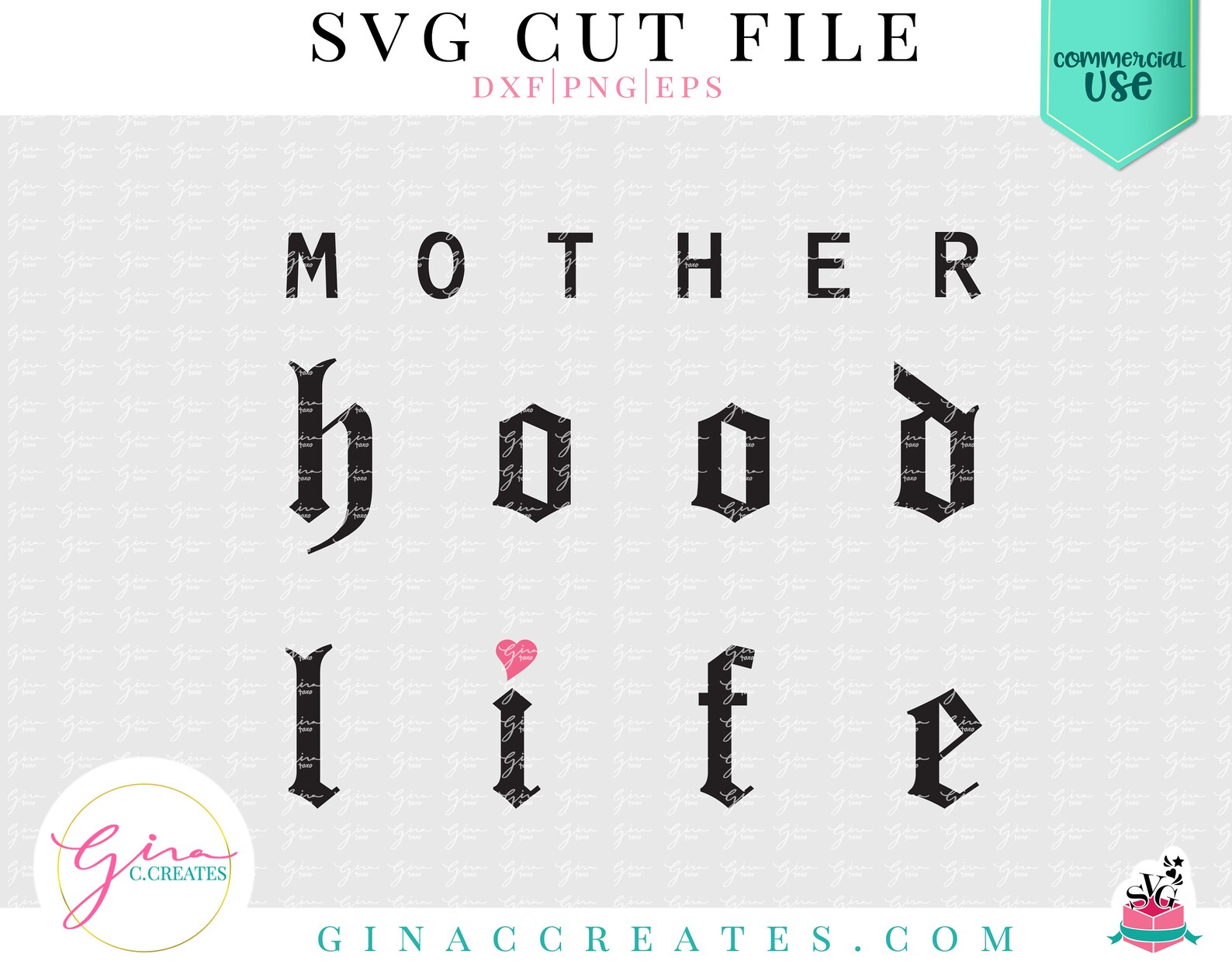 Mother Hood Life SVG Cut File - Etsy