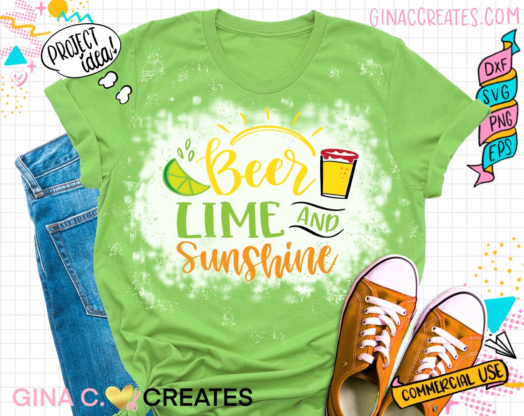 Beer Lime and Sunshine SVG, Summer Svg - Etsy