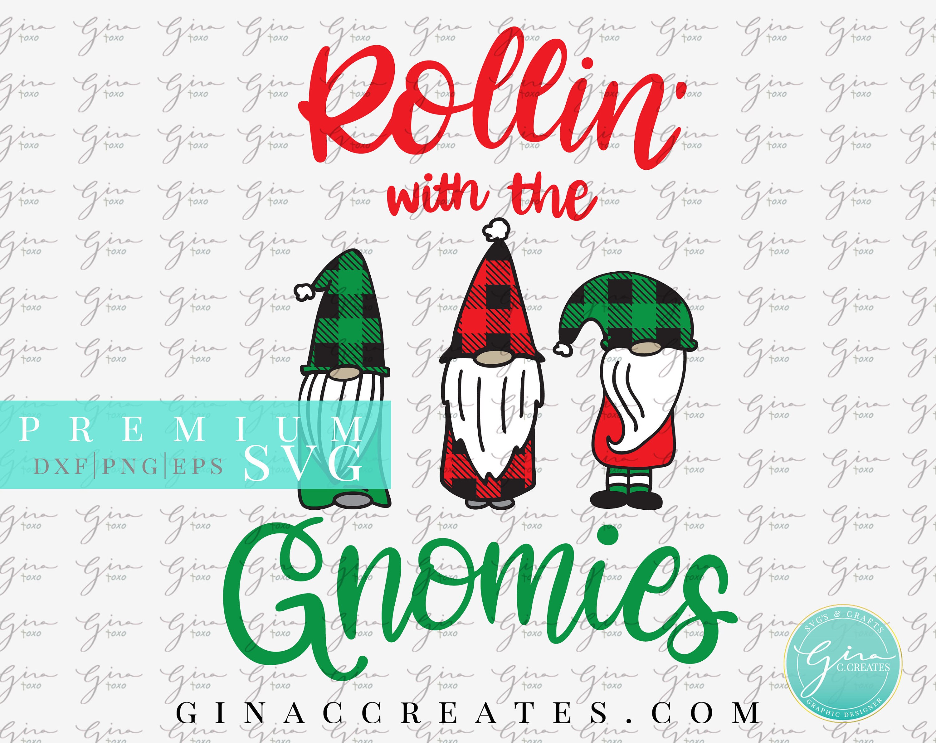 Rollin with the Gnomies SVG Bundle Christmas SVG Gnomes SVG | Etsy