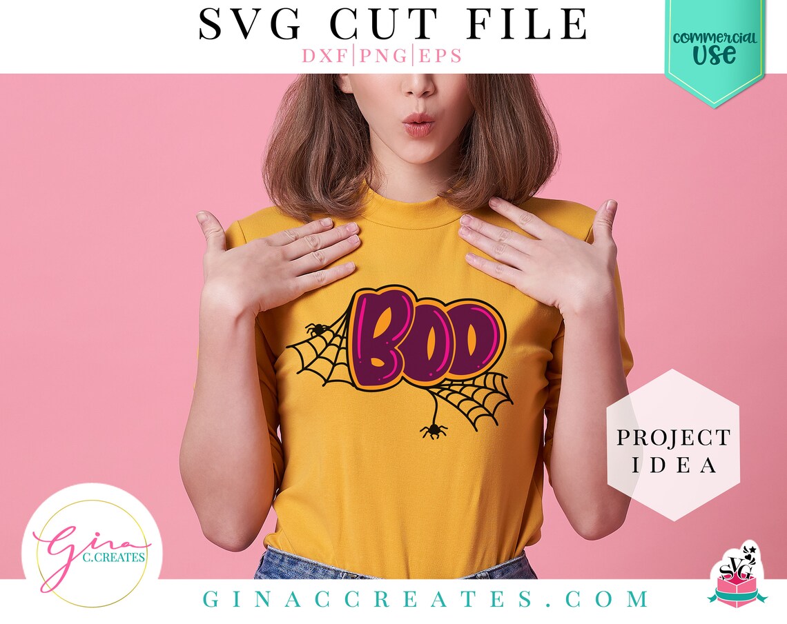 Boo Spider Webs SVG Bundle - Etsy