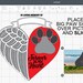 3D Pet Angel Wings Memorial SVG, Dog Memorial Svg, Cat Memorial Svg - Etsy