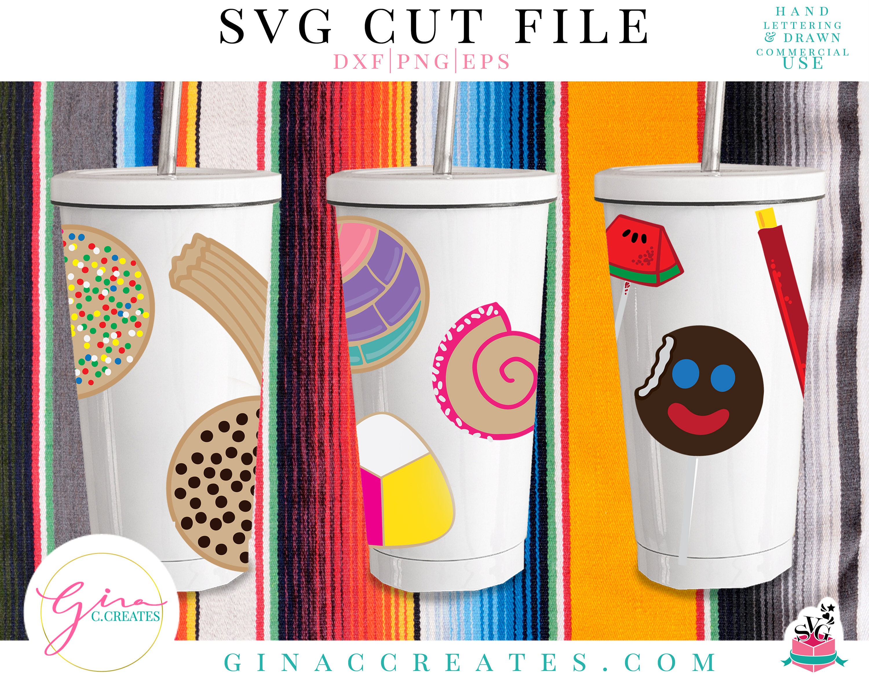 The Ultimate Mexican Sweets SVG Bundle Sweet Bread Svg - Etsy