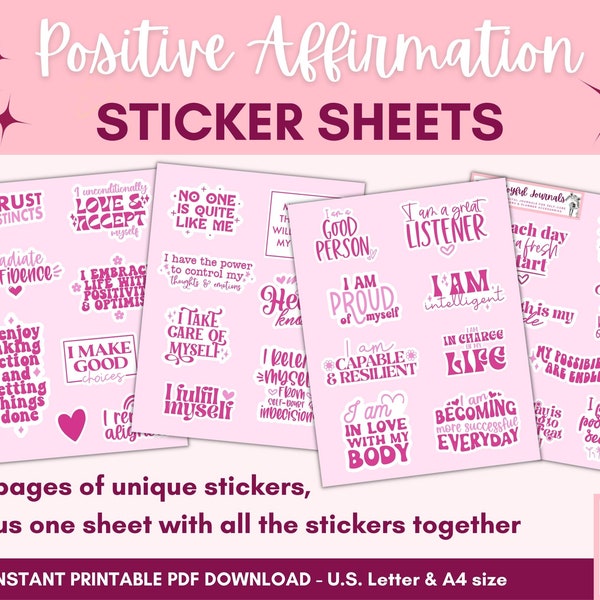 Daily Mood Tracker Sticker Sheet for Paper Planners Self Care Journals ...