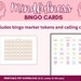 Mindful Moments Mindfulness Bingo Printable 60 Unique Bingo Cards LARGE ...