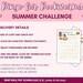 Summer Reading Bingo Challenge & Reading Log for Book Lovers TBR ...
