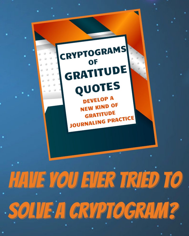 Cryptogram Puzzles With Inspiring Gratitude Quotes * 80 Large Print ...